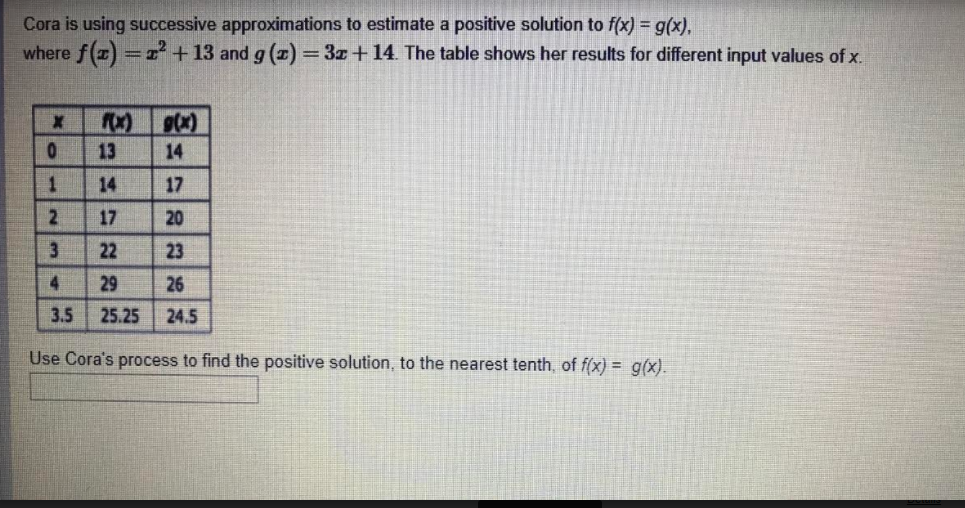 Successive Approximation Math